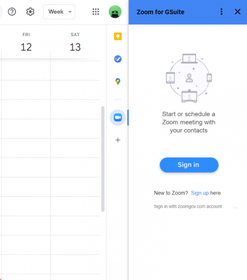 How to Use Zoom for GSuite - Webaround: Webcam Background / Backdrop ...